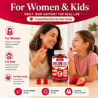 easy to chew iron gummies