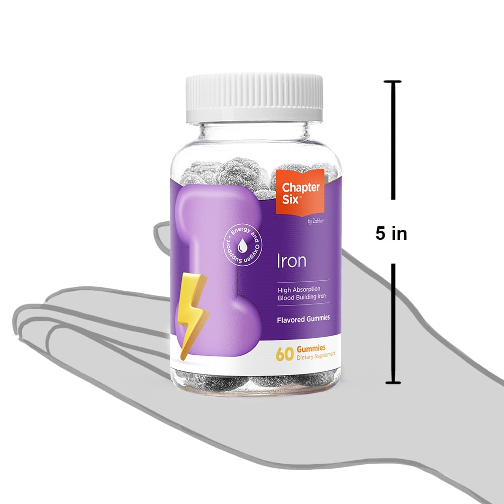 easy to chew iron gummies