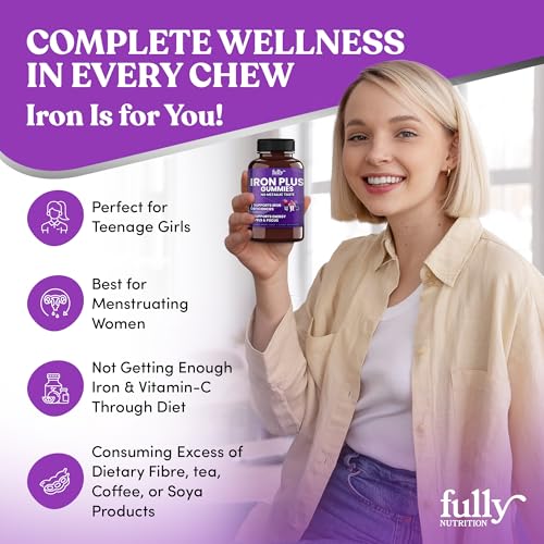 easy to chew iron gummies