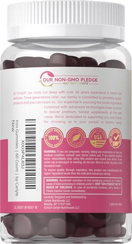 easy to chew iron gummies