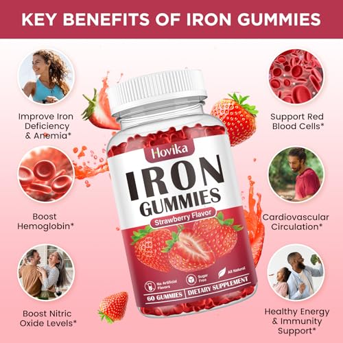 easy to chew iron gummies