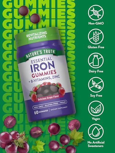 easy to chew iron gummies