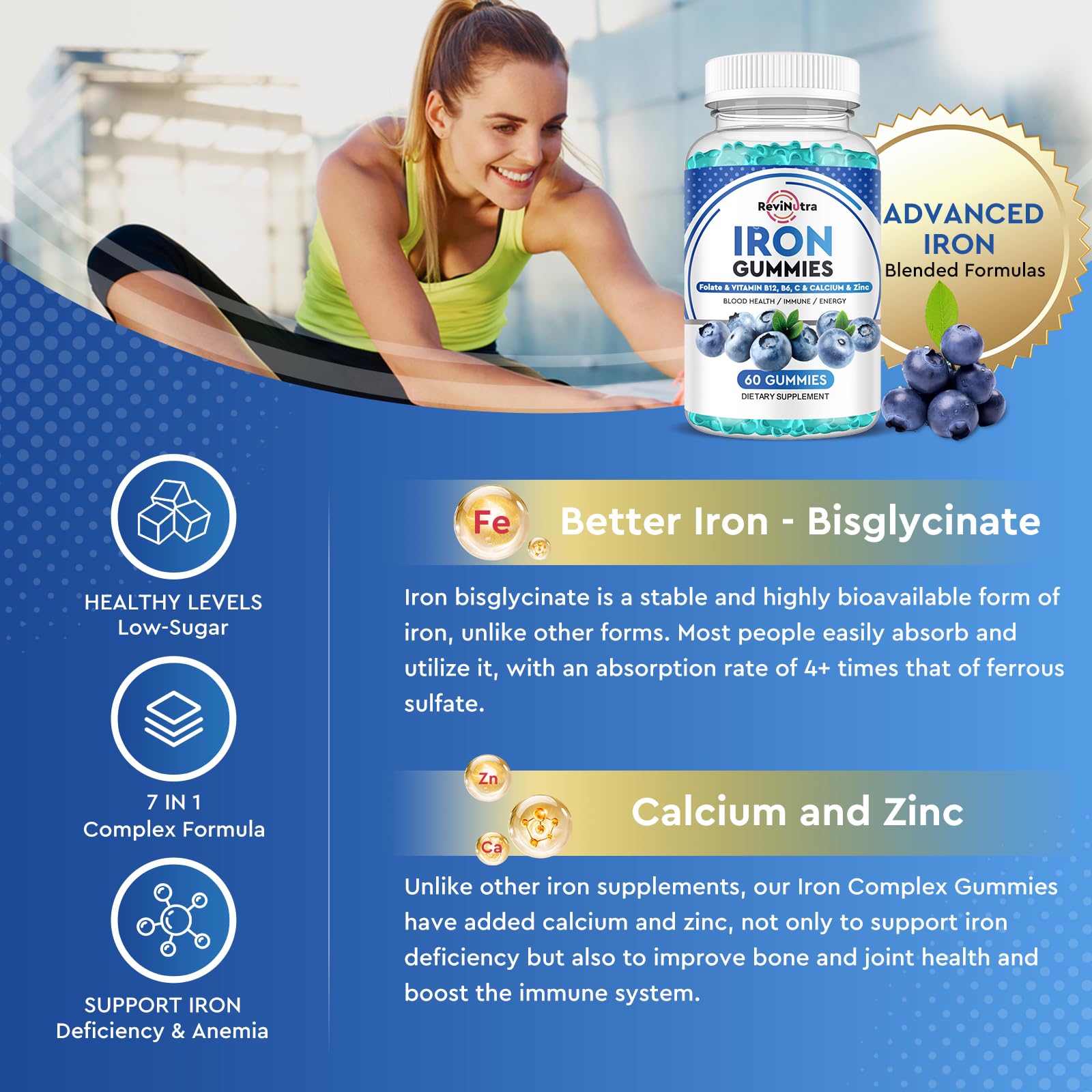 easy-to-chew iron gummies