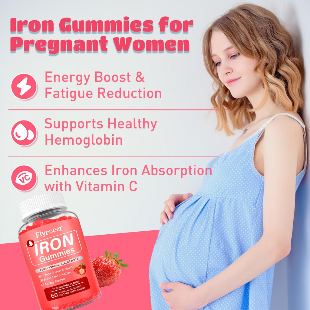 easy to chew iron gummies