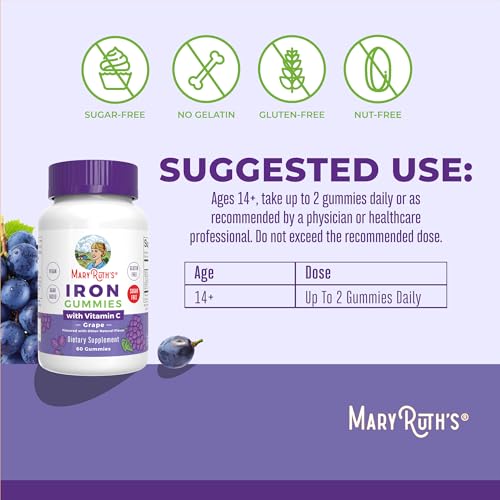 easy to chew iron gummies