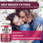 easy to chew iron gummies