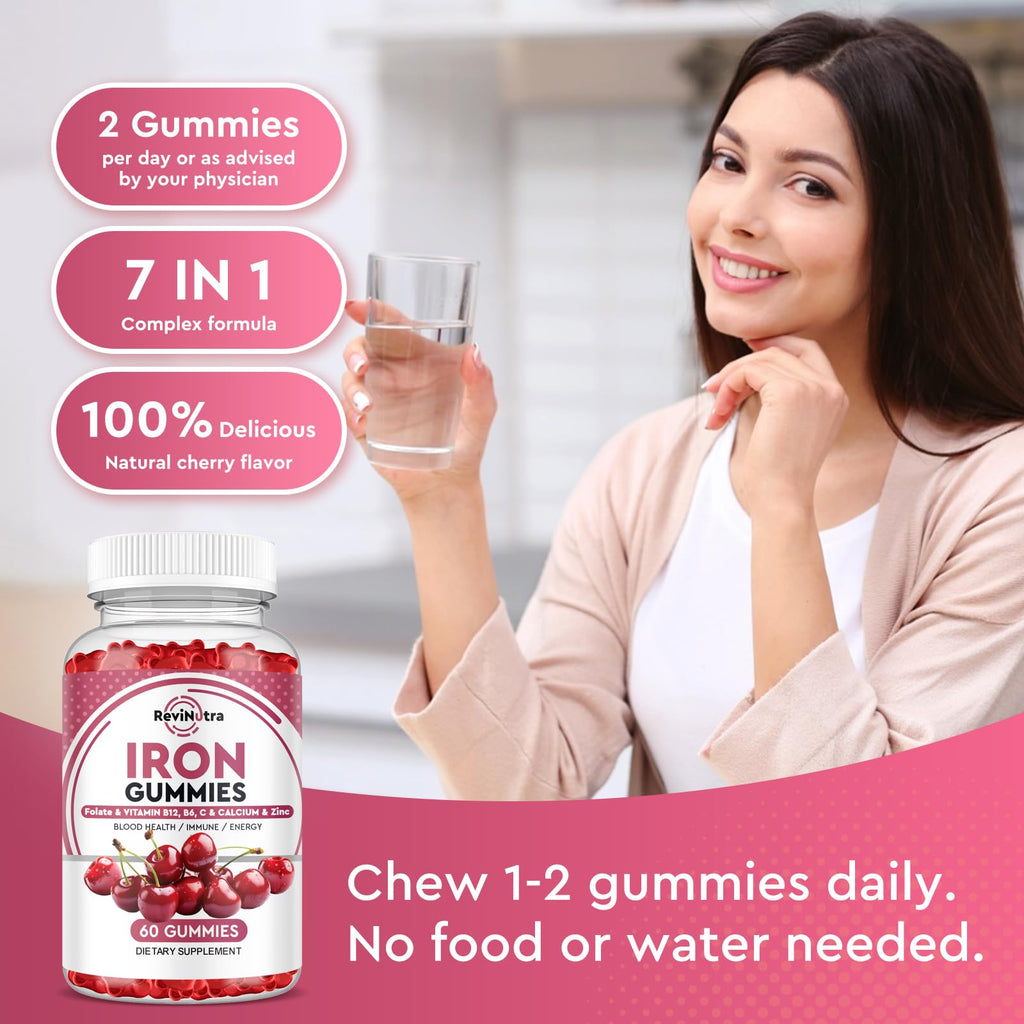 Easy-to-chew iron supplement for all ages