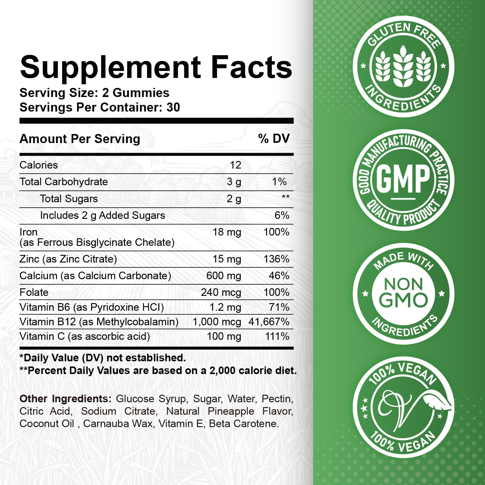 easy to chew iron vitamins