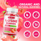 easy to chew l-lysine gummy formula