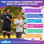 Easy-to-chew L-Methylfolate gummy supplements