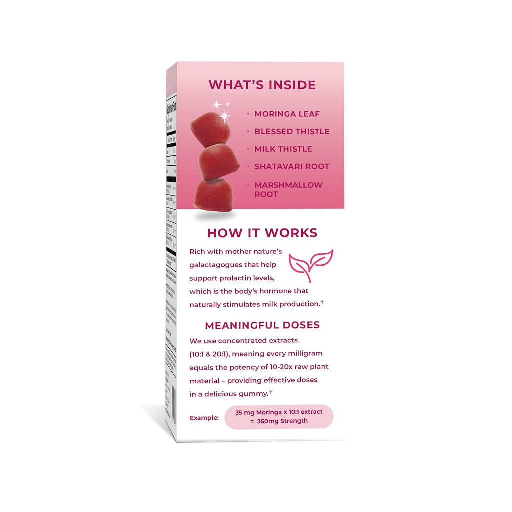 easy to chew lactation gummies