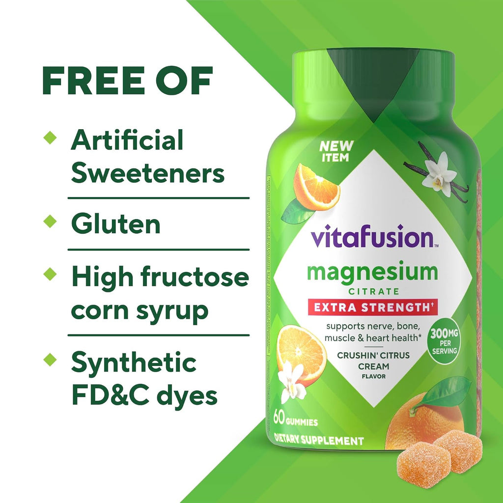 easy-to-chew magnesium citrate gummies for energy