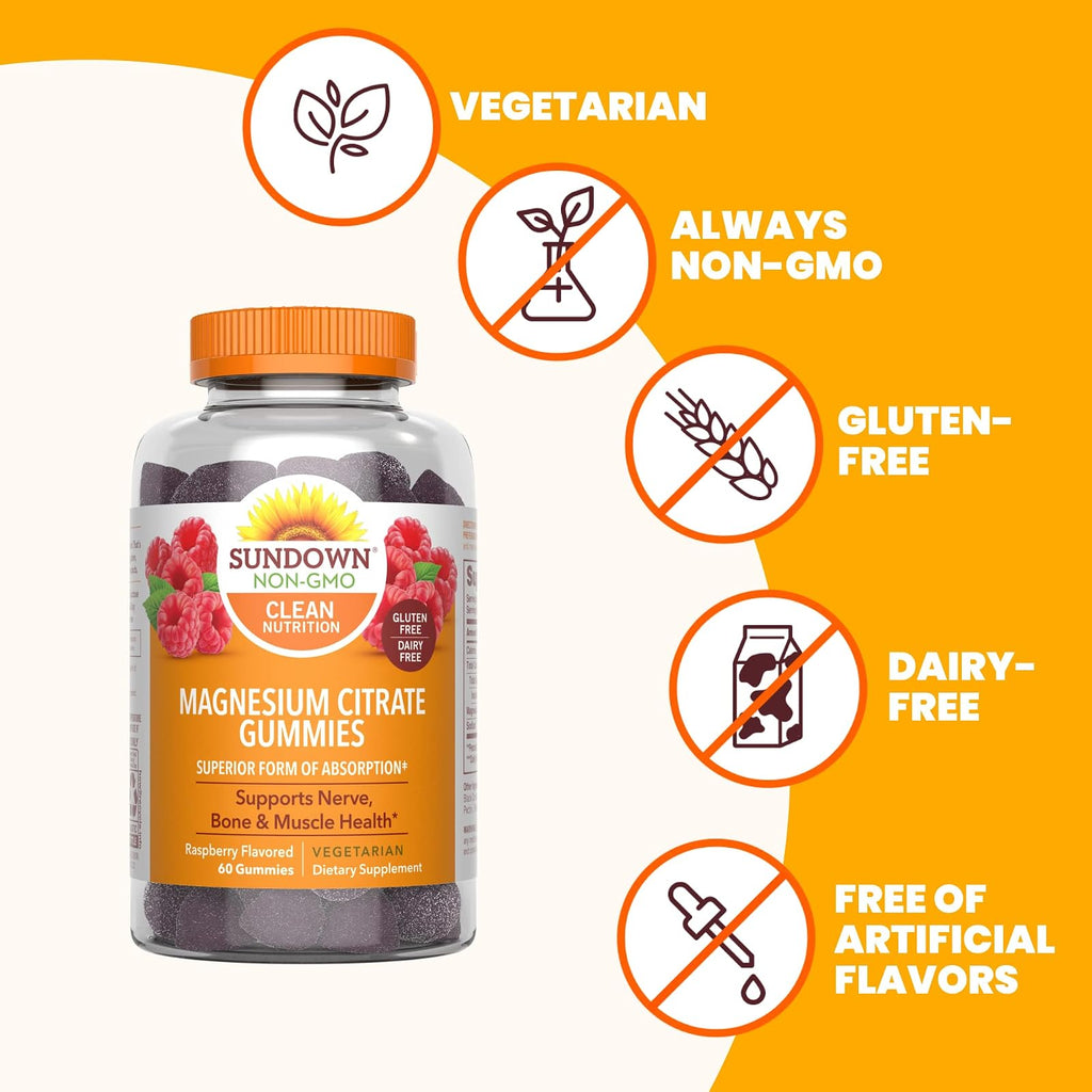easy to chew magnesium citrate gummies