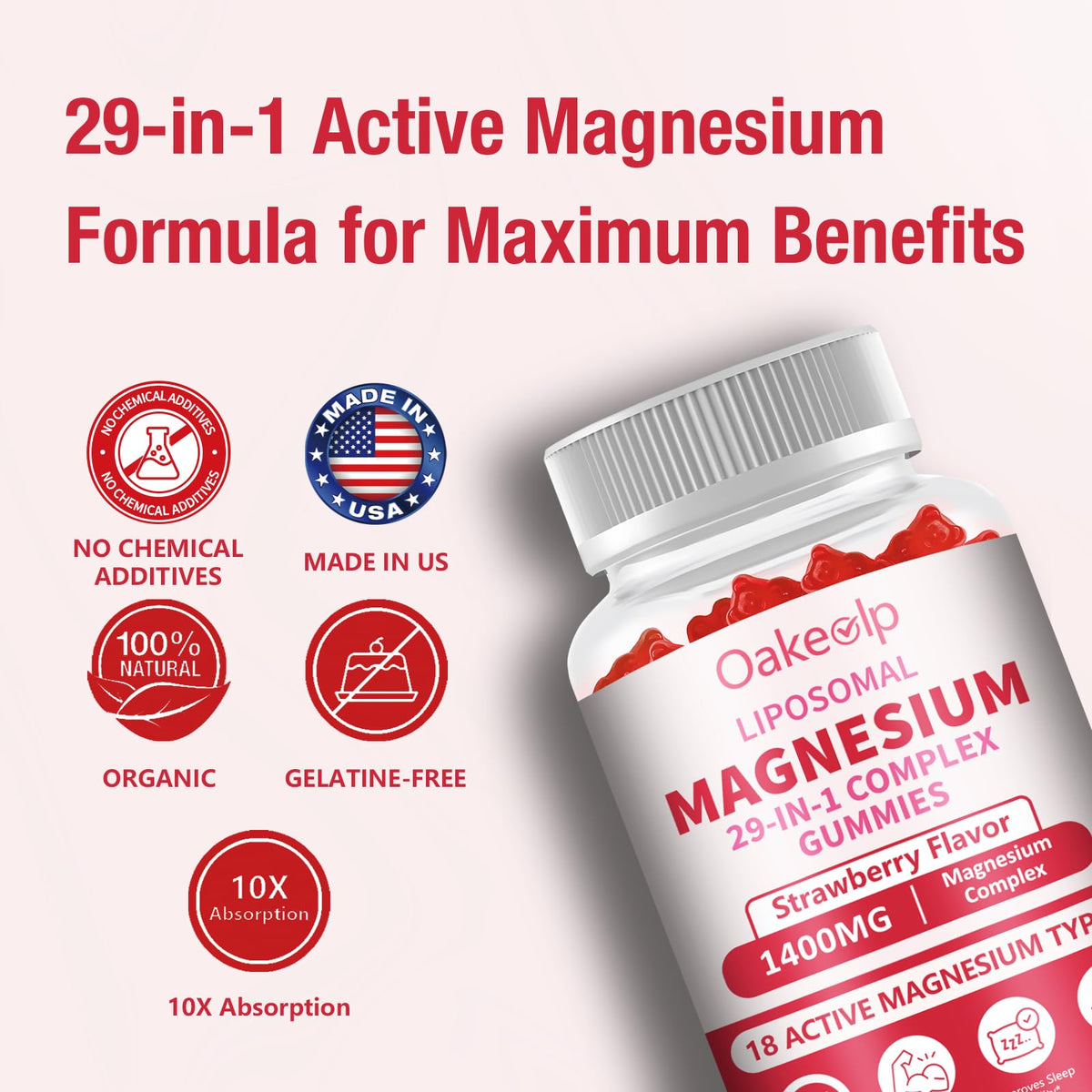 easy-to-chew magnesium complex gummies