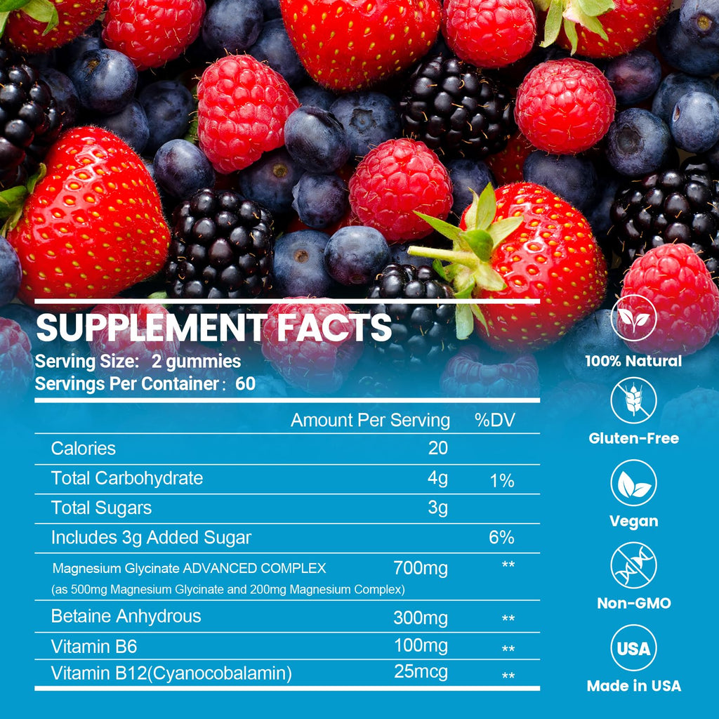 easy-to-chew magnesium glycinate supplement