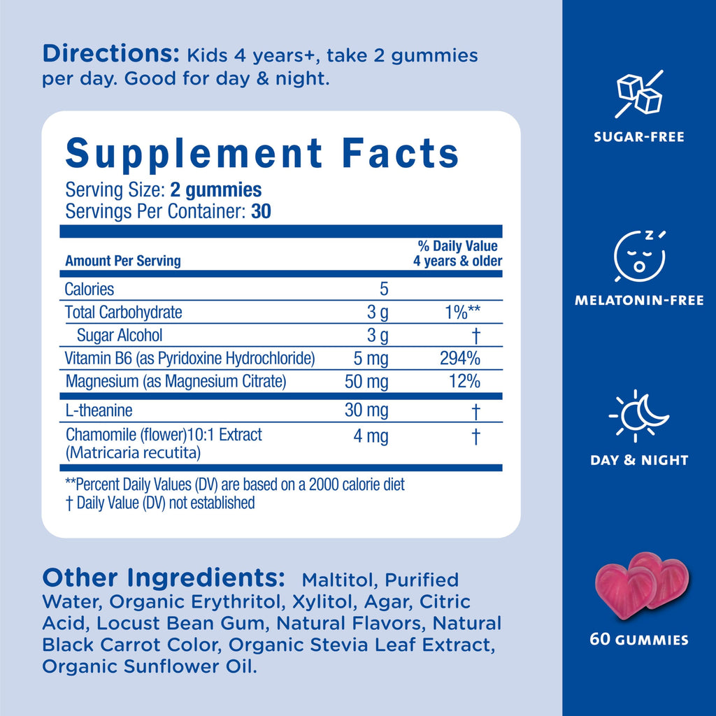 easy-to-chew magnesium gummies for children