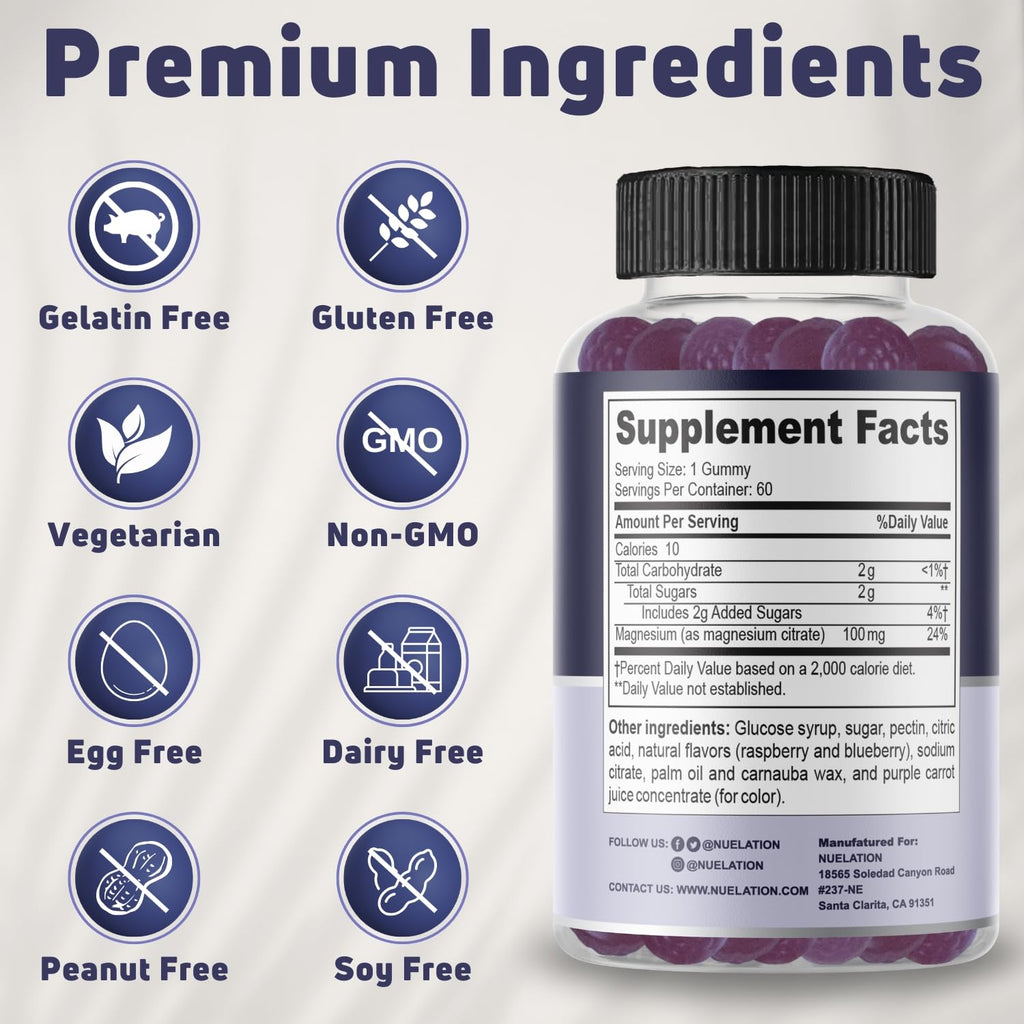 easy-to-chew magnesium gummies for daily wellness