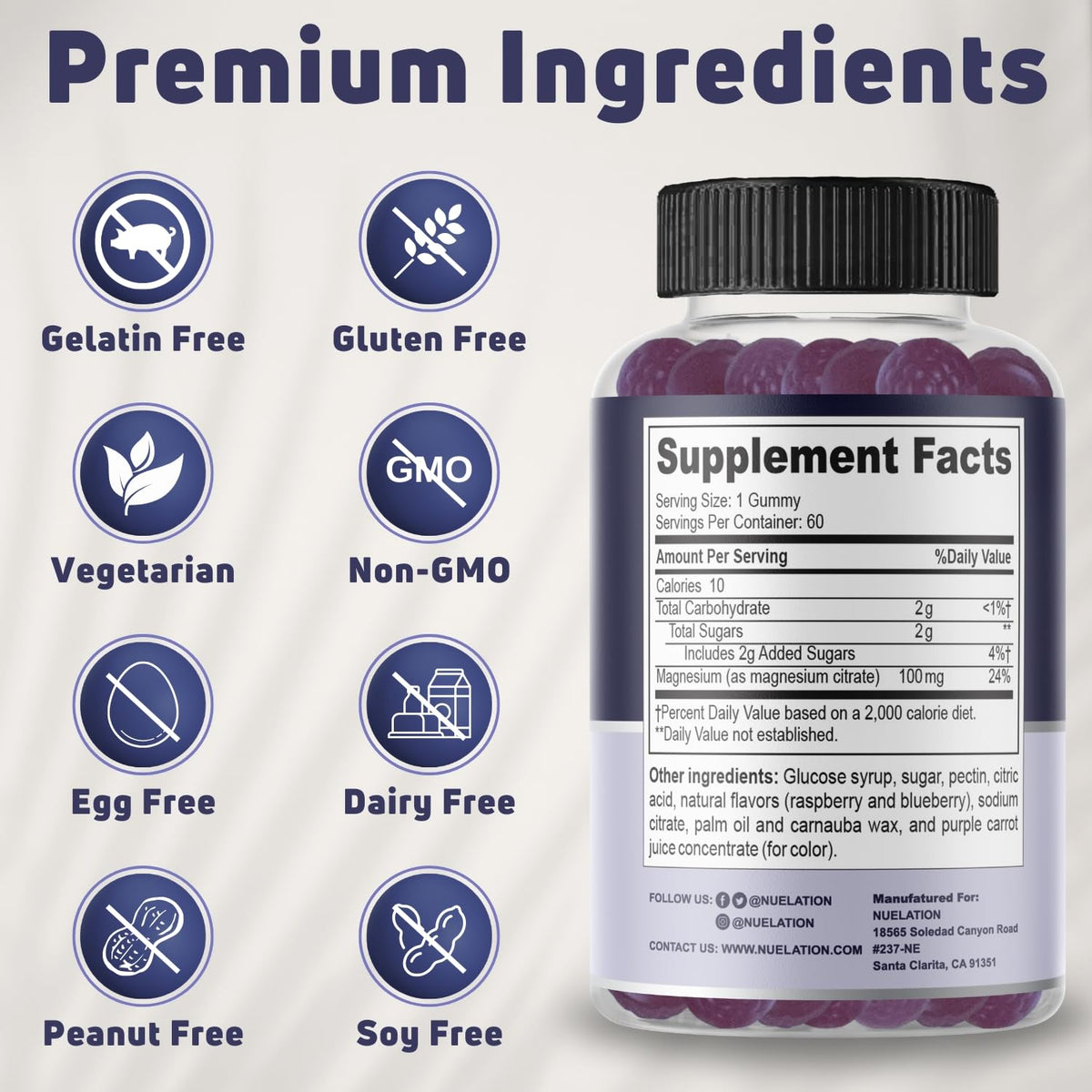 easy-to-chew magnesium gummies for daily wellness