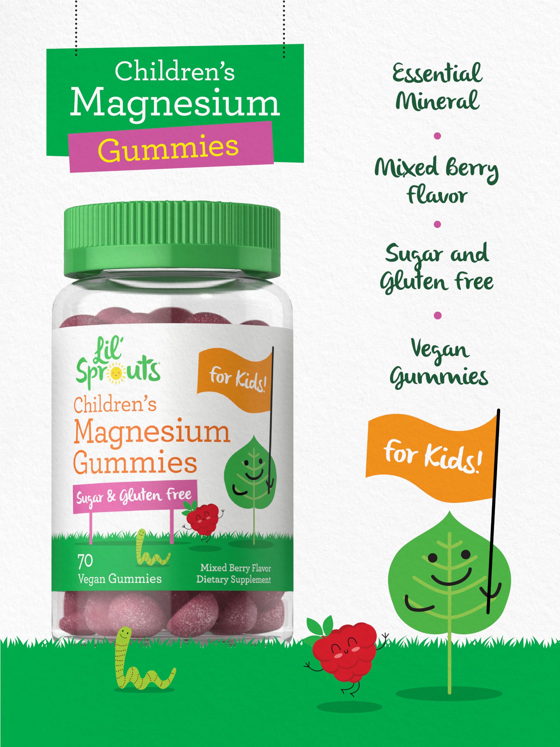 easy-to-chew magnesium gummies for kids