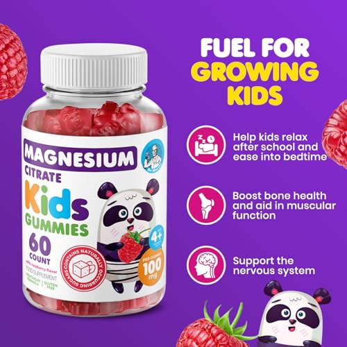 easy-to-chew magnesium gummies for kids