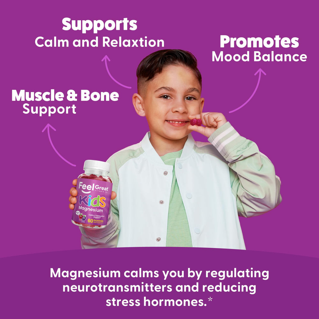 easy-to-chew magnesium gummies for kids