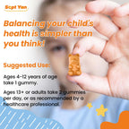 Easy-to-chew magnesium gummies for kids