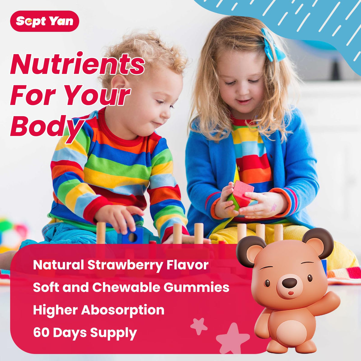 easy-to-chew magnesium gummies for kids