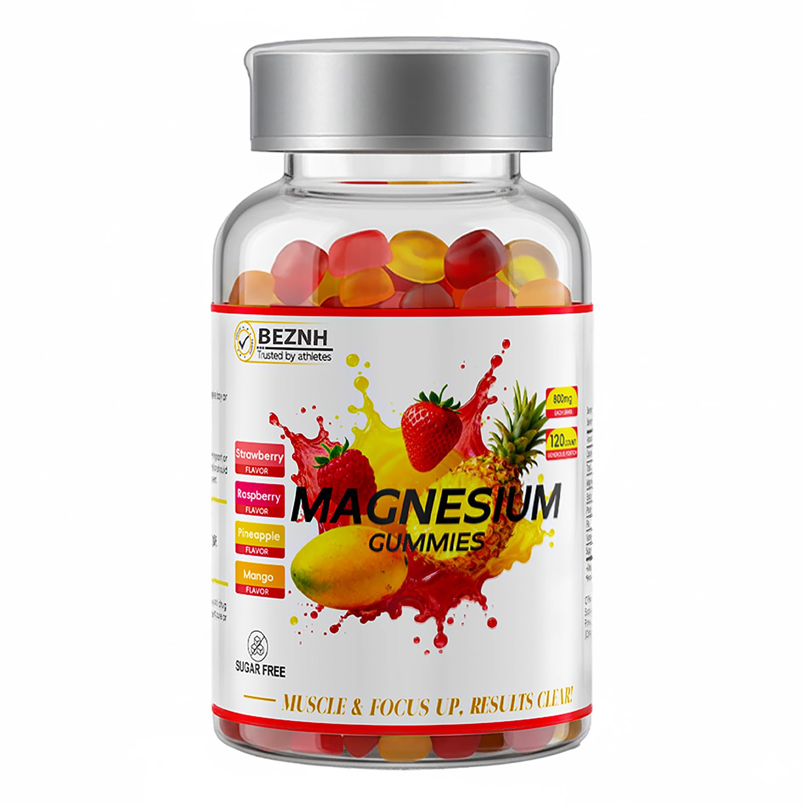 Easy-to-Chew magnesium gummies for relaxation