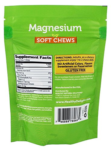 easy to chew magnesium gummies
