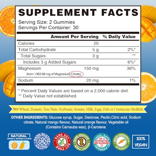 easy to chew magnesium gummies
