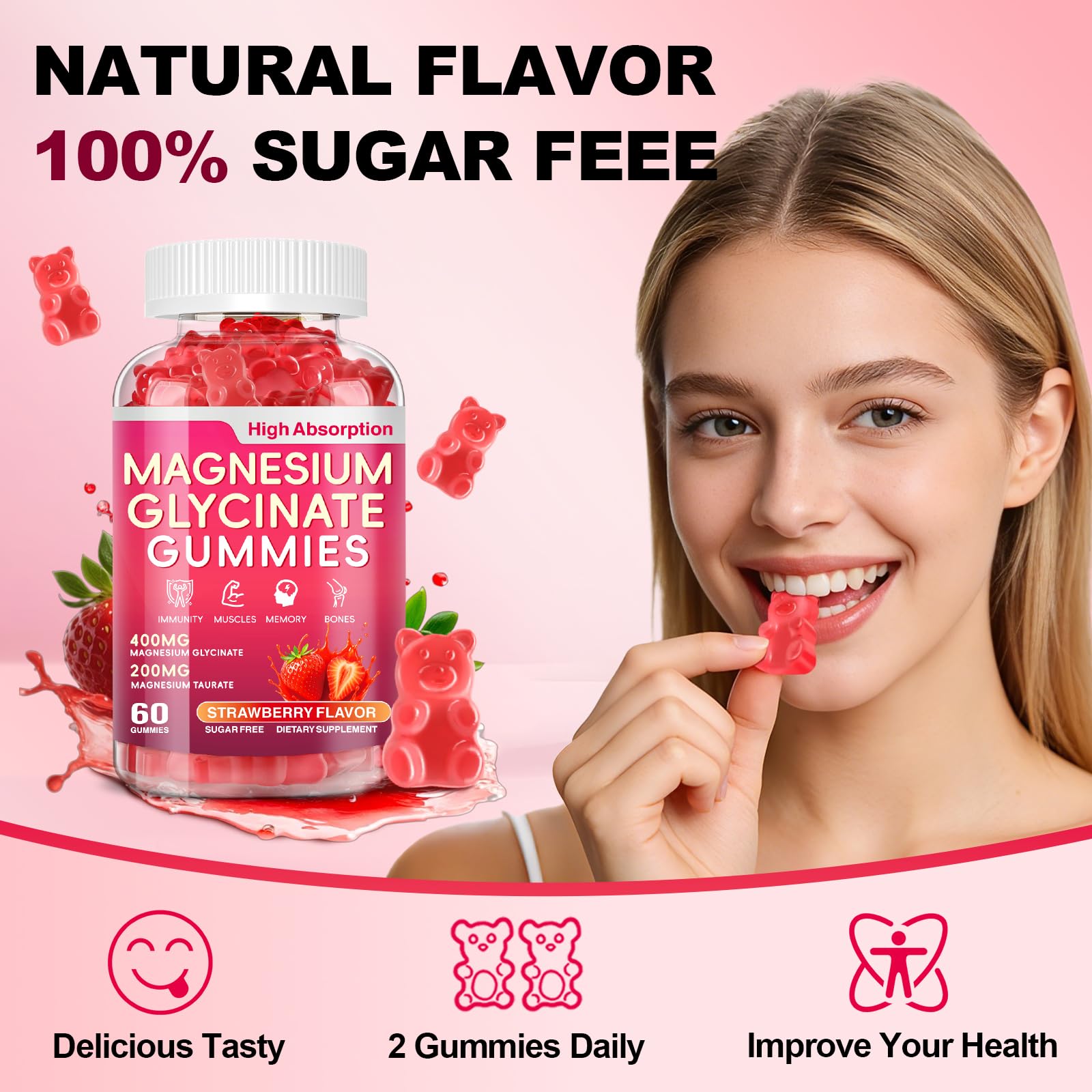 easy to chew magnesium gummies