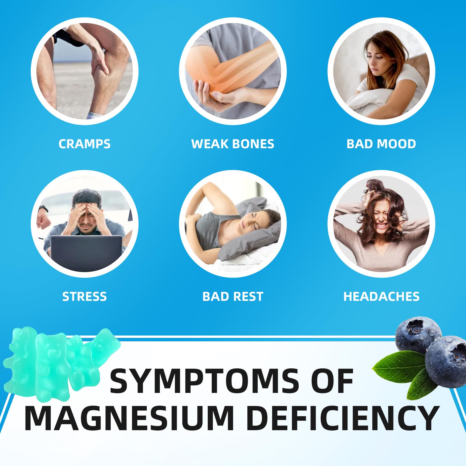 easy to chew magnesium gummies