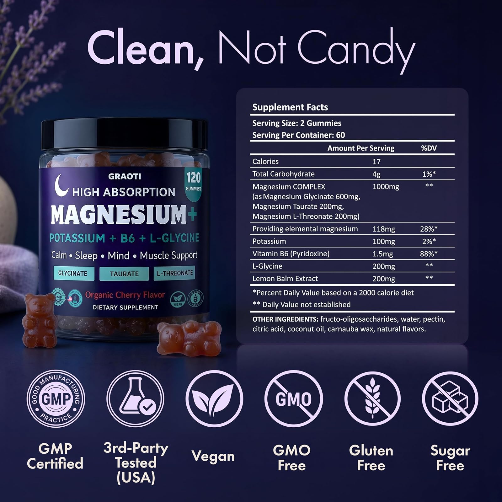 easy to chew magnesium gummies