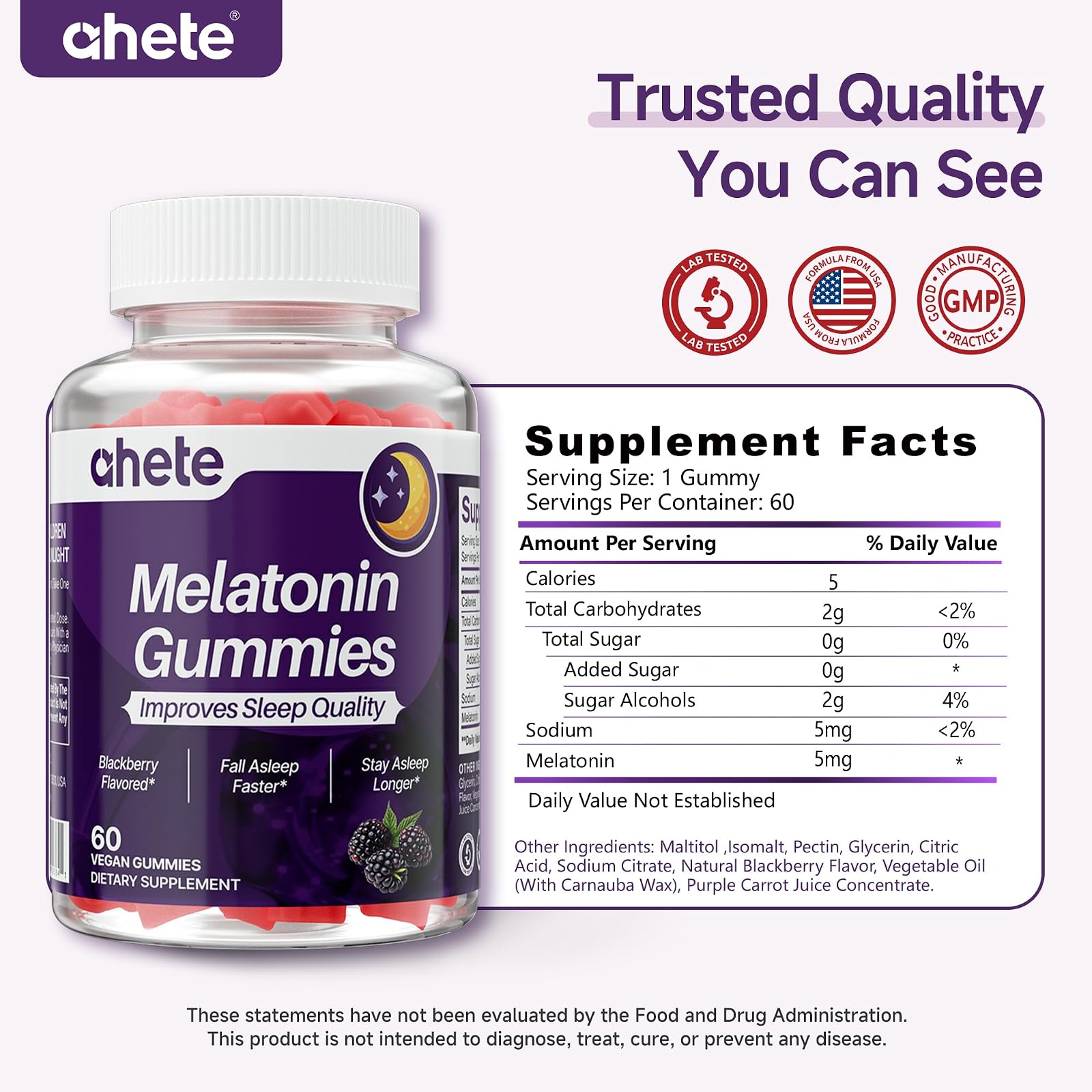 easy-to-chew melatonin gummies for adults
