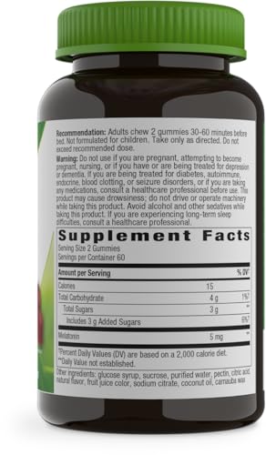 easy to chew melatonin gummies