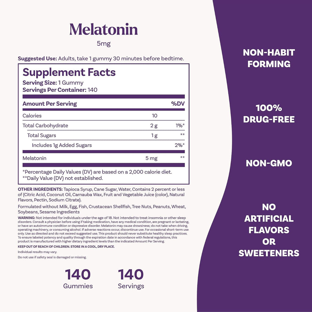 easy to chew melatonin gummies