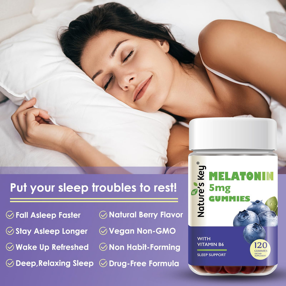 easy to chew melatonin gummies
