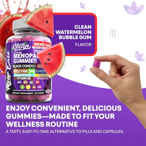 easy to chew menopause support gummies