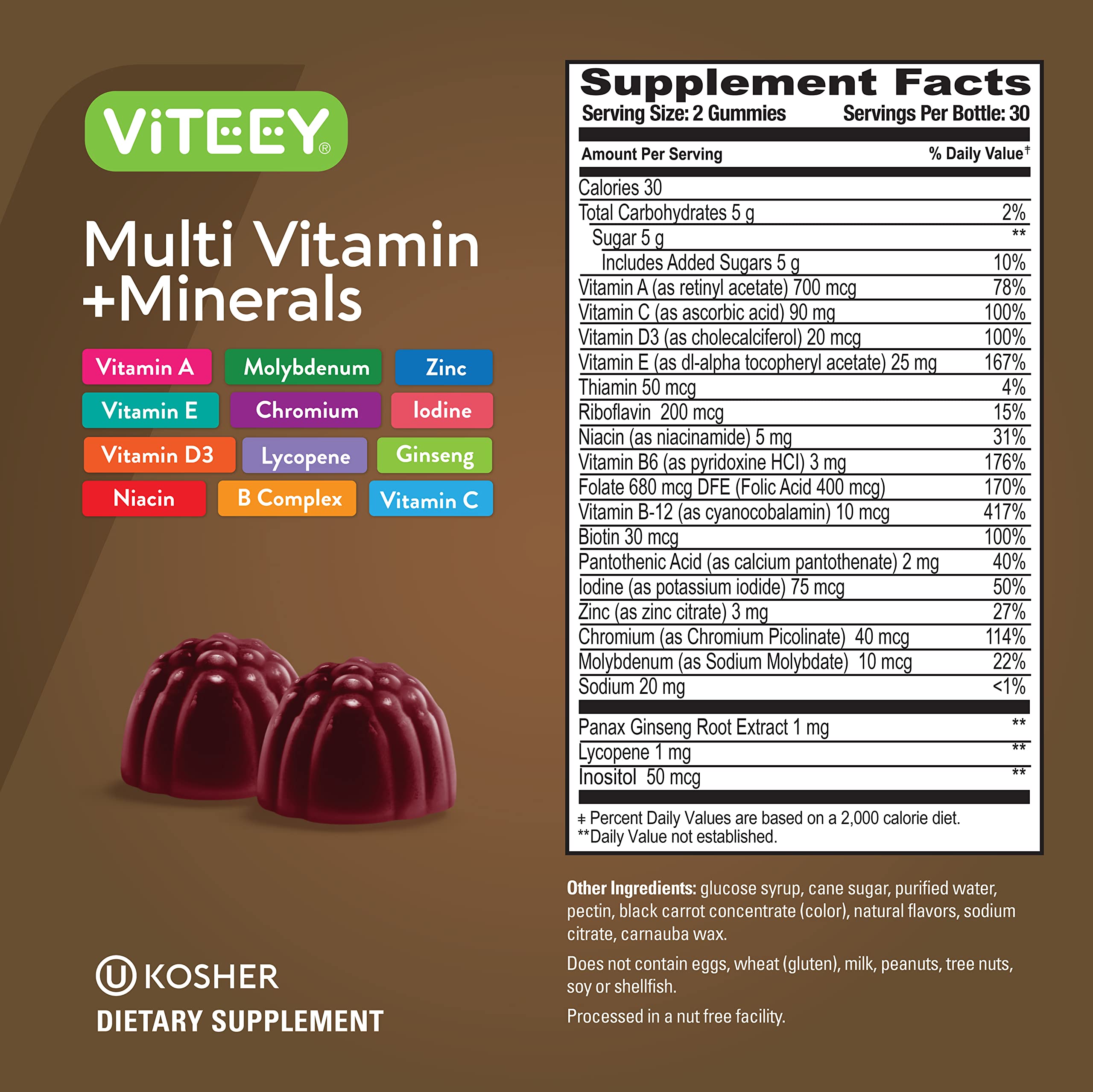 easy-to-chew multivitamin gummies for energy