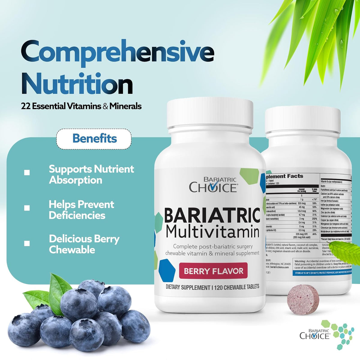 easy to chew multivitamin tablets