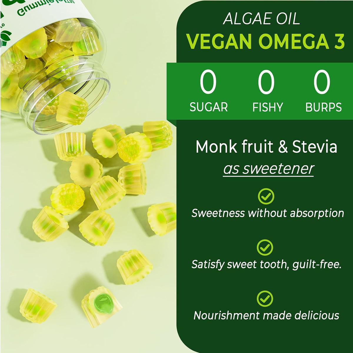 easy to chew omega 3 gummies
