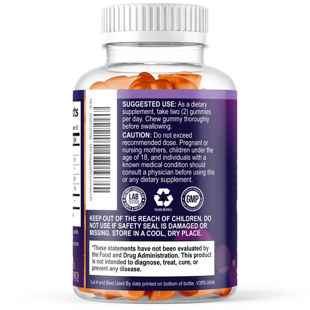 easy to chew omega 3 gummies