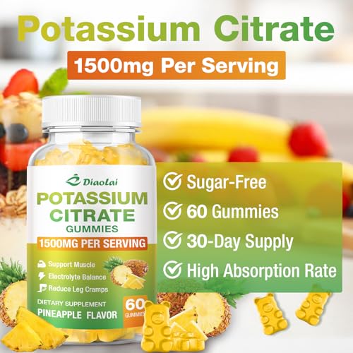 easy to chew potassium gummies