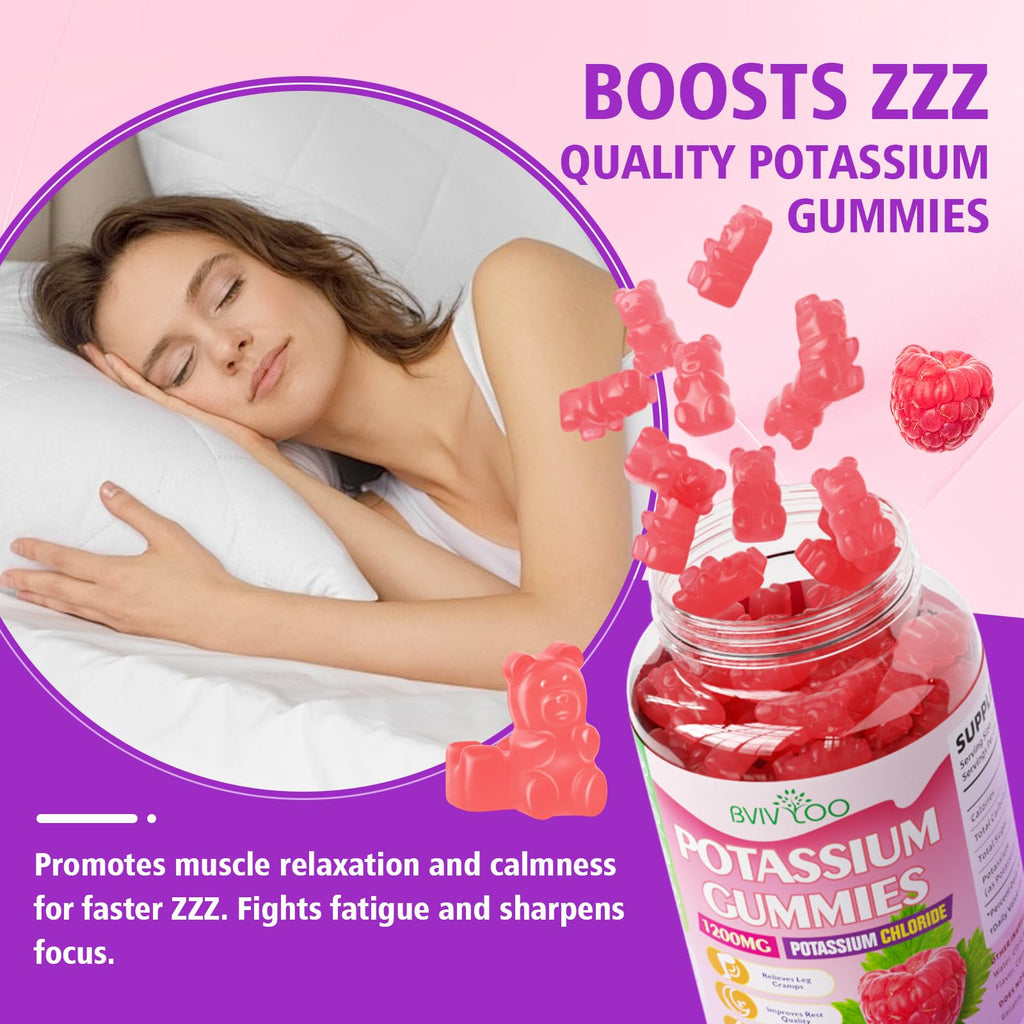 easy to chew potassium gummies