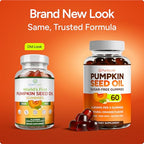 easy-to-chew pumpkin seed oil gummies