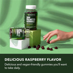 easy to chew saw palmetto gummies