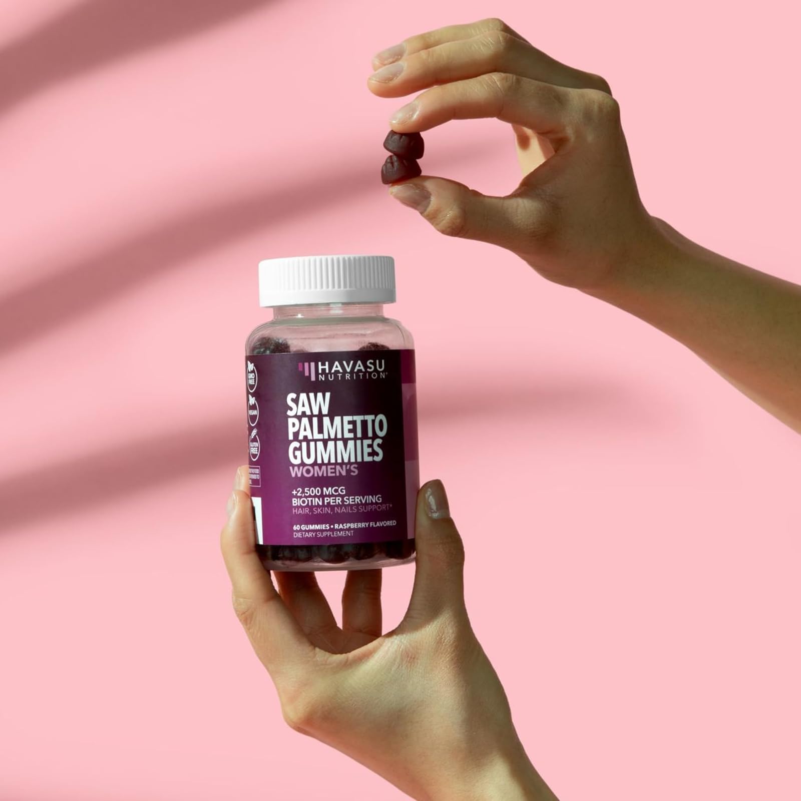 easy to chew saw palmetto gummies