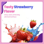 easy-to-chew strawberry multivitamins for women