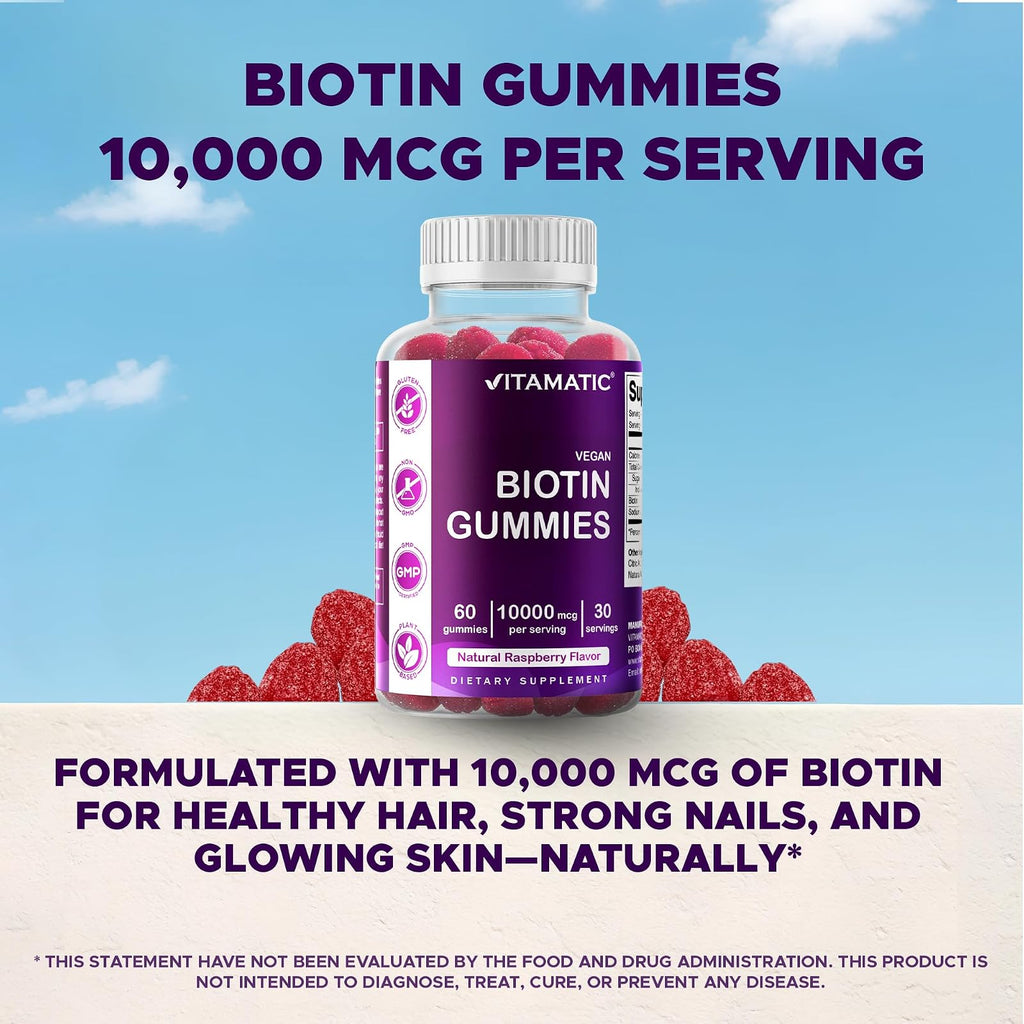 Easy to chew vegan biotin