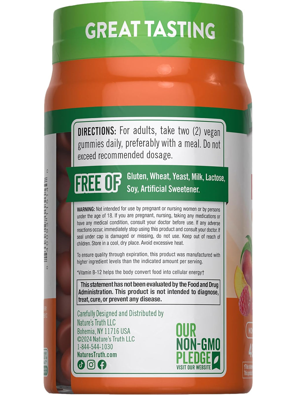 easy to chew vitamin b complex gummies